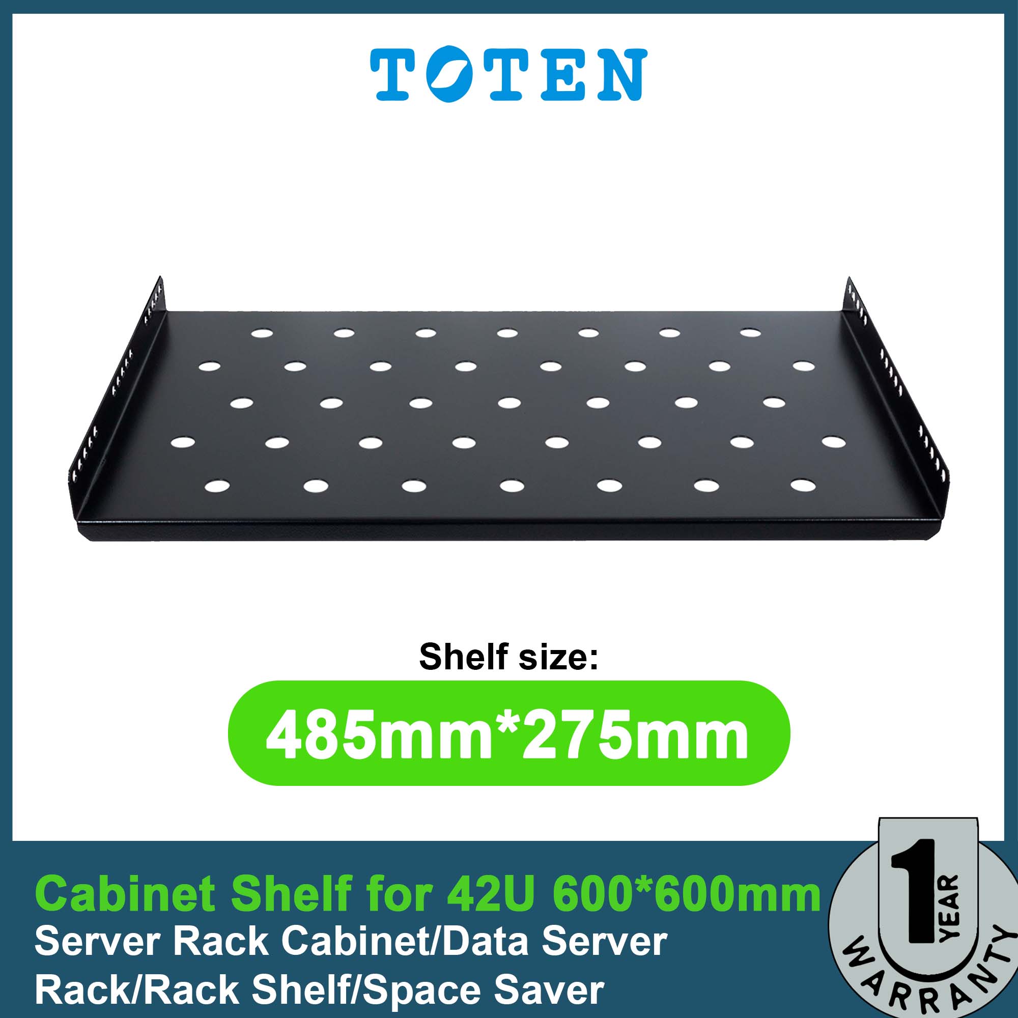 Data Cabinet Shelf│Shelves for 42u 600W*600Dmm Server Rack Cabinet│Data ...