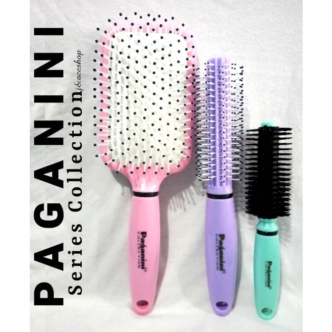 [JAS] 1pc Paganini Collection Hair Brush Candy Color Series Paddle Oval ...