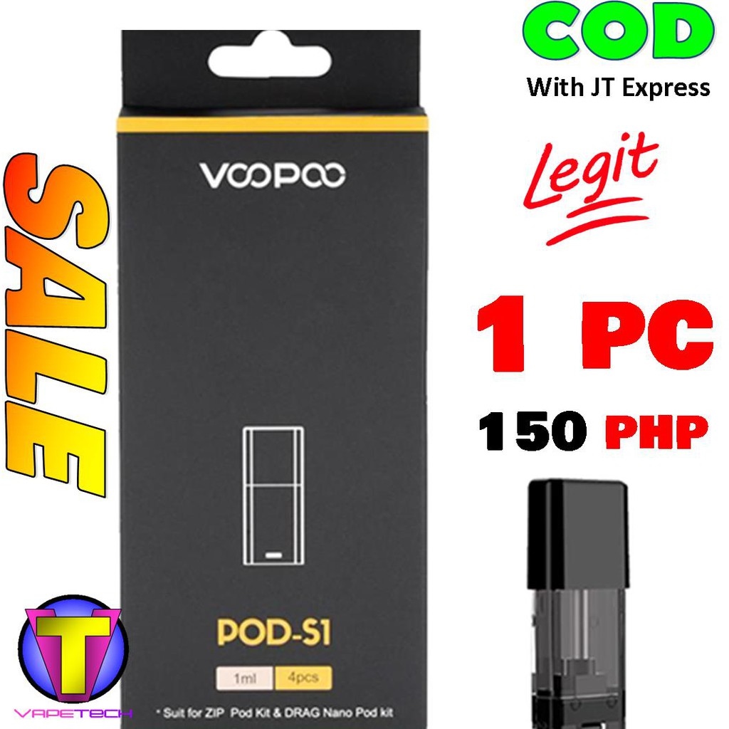 Drag Nano S1 Cartridge Voopoo (Pod) (1pc) | Lazada PH