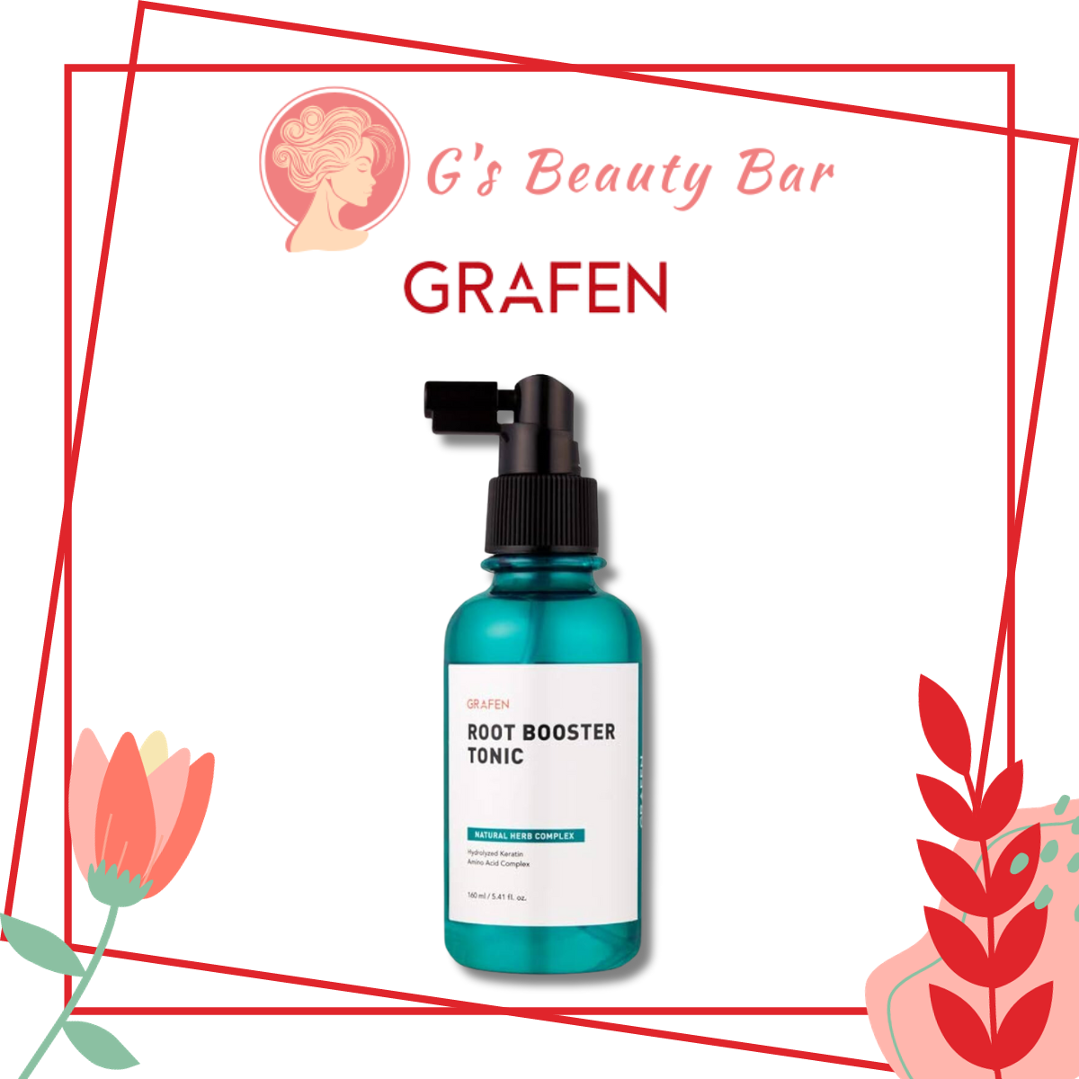 Grafen Root Booster Tonic 160ml | Grafen Hair Tonic Anti Hair Loss Hair ...