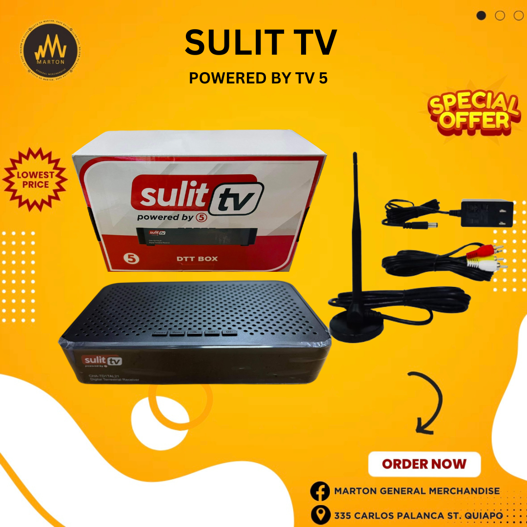 Original Sulit TV Digibox Powered by TV 5 | Lazada PH