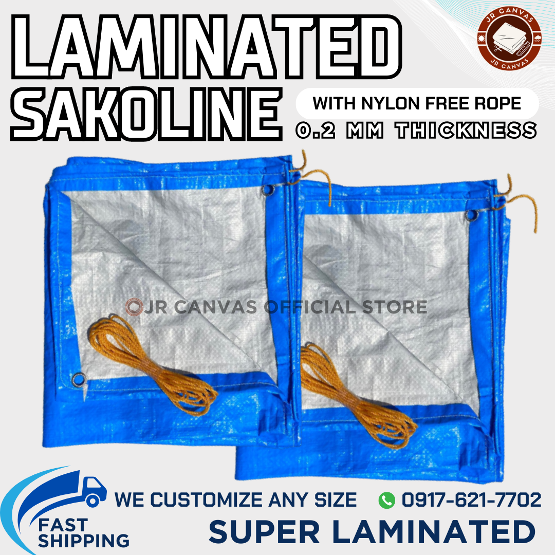 8x9ft HIGH QUALITY LAMINATED SAKOLINE 100% WATERPROOF TRAPAL LONA TOLDA ...