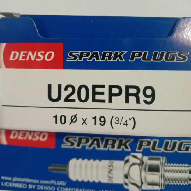 Denso Spark Plug (U20EPR9) Honda CB125 CL, Dream 125 (AND125) Wave125 ...