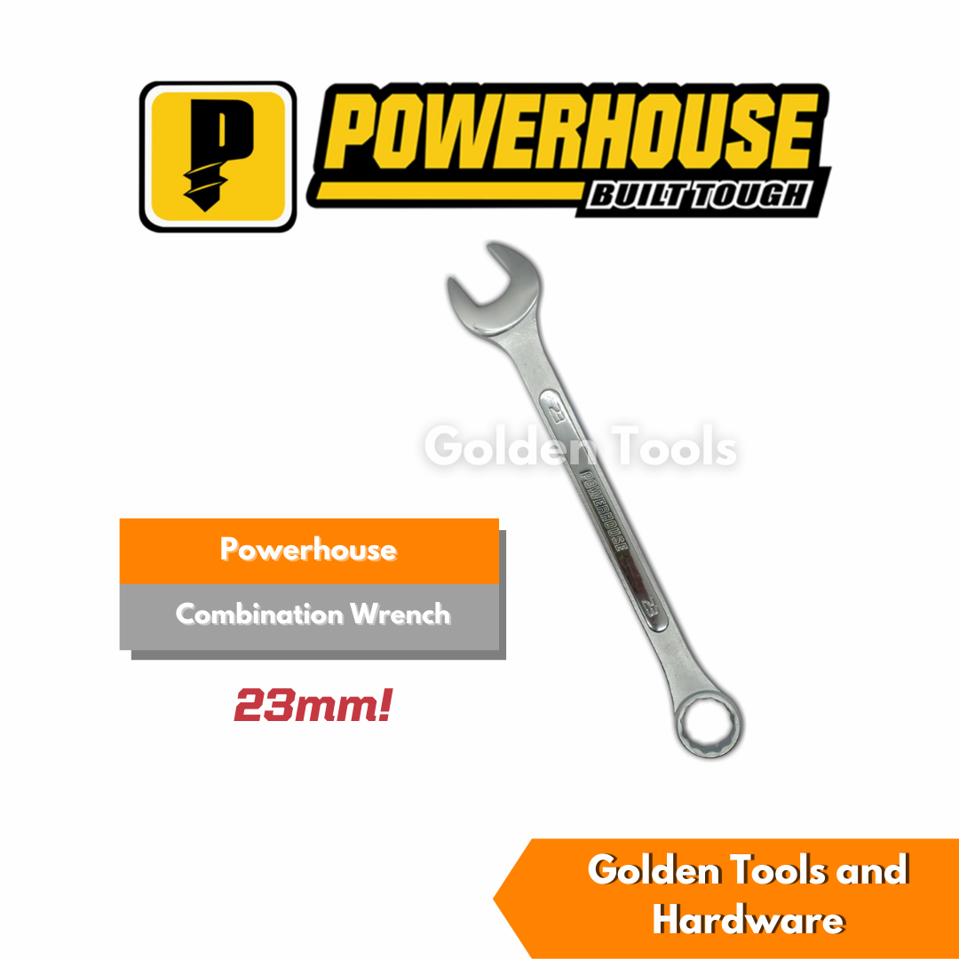 POWERHOUSE Combination Wrench 23 mm [GOLDEN | PHT] | Lazada PH