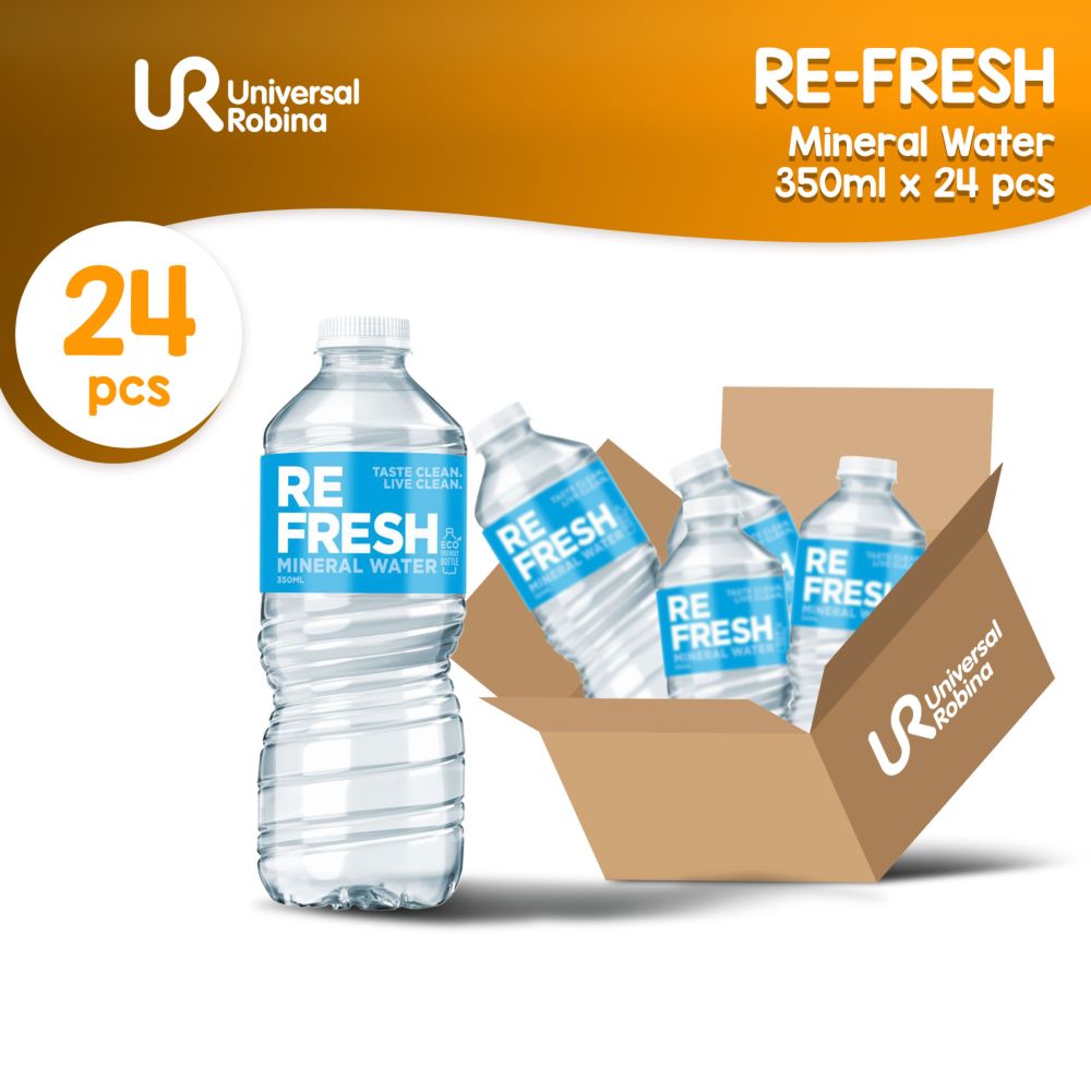 Refresh Mineral Water (350ml) - 24 pcs | Lazada PH