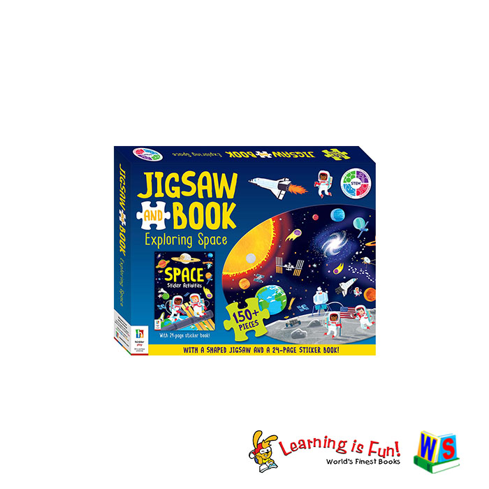 STEM JIGSAW AND BOOK-EXPLORING SPACE | Lazada PH
