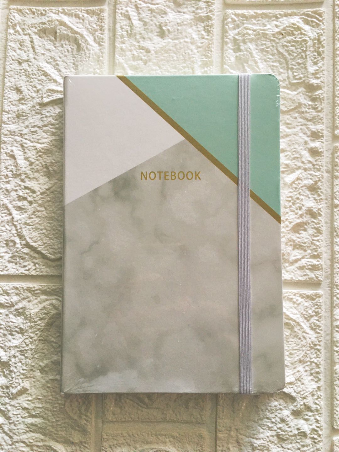 Colorful Marble A5 design notebook with garter | Lazada PH