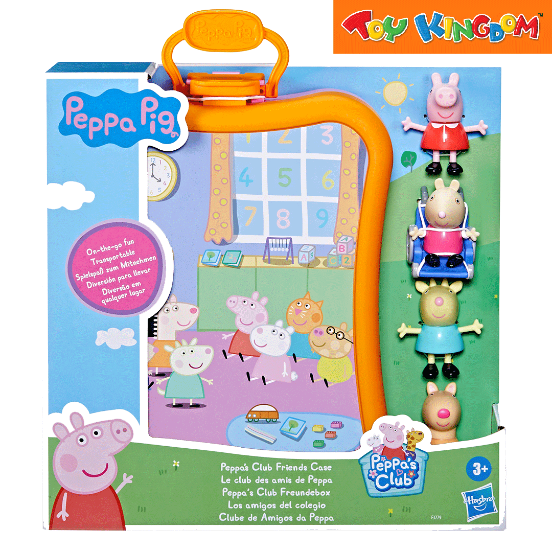 Peppa Pig Peppa's Club Friends Case Playset | Lazada PH