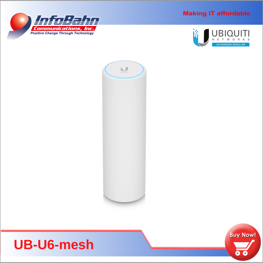 Ubiquiti Networks U6-Mesh UniFi 6 Mesh Dual-Band Access Point | (U6 ...
