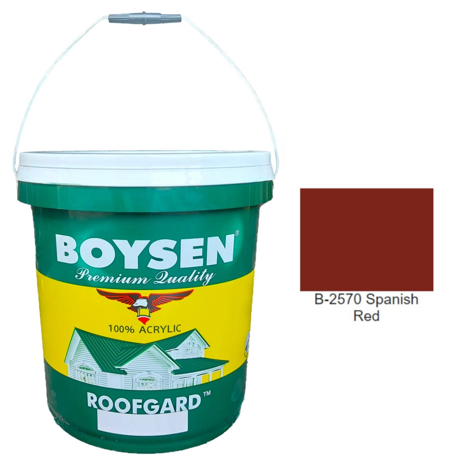 Boysen Roofgard Acrylic Gloss Rood Paint Roofguard (Avialable in ...