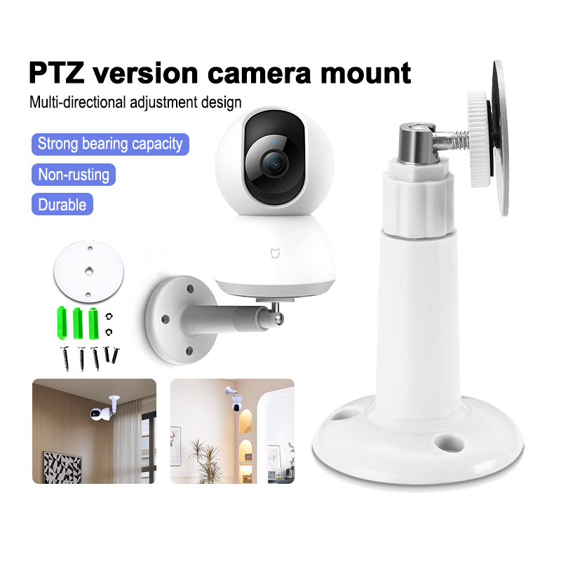 Wall Mount Xiaomi Mijia Security Camera Holder 360 Degree Swivel Camera ...