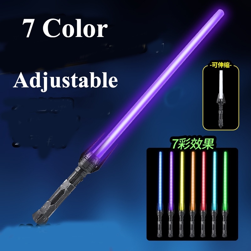 ℗卍 Star Wars lightsaber laser sword cross telescopic light-emitting ...