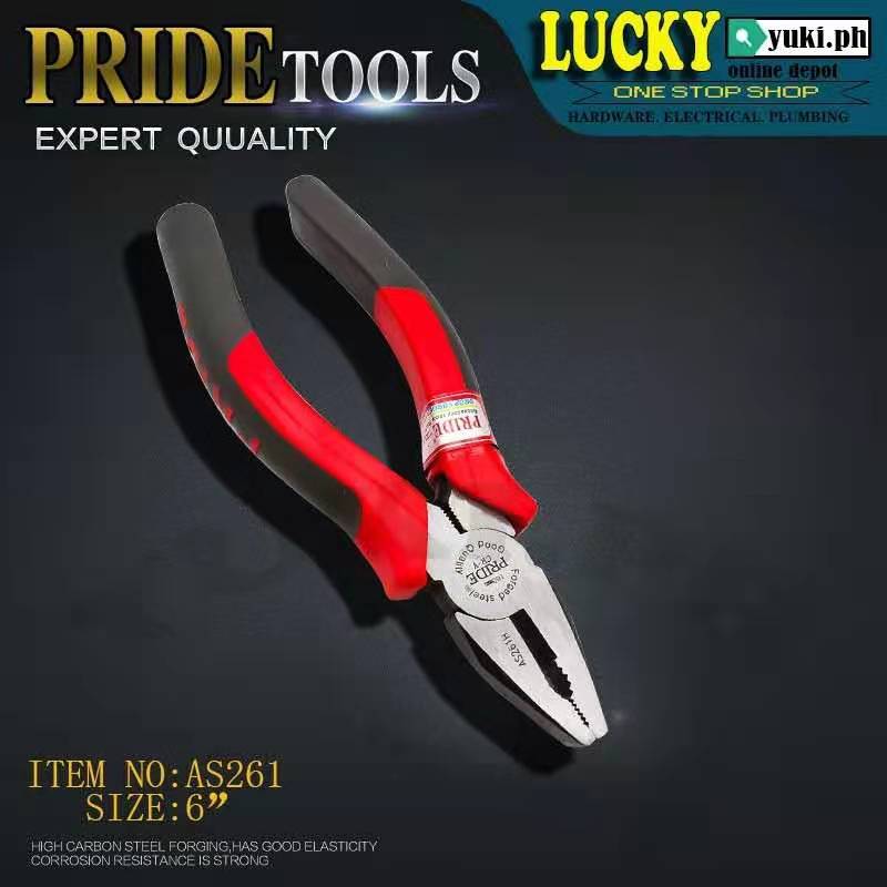 PRIDE AS261 HEAVY DUTY PLIERS 6" | Lazada PH