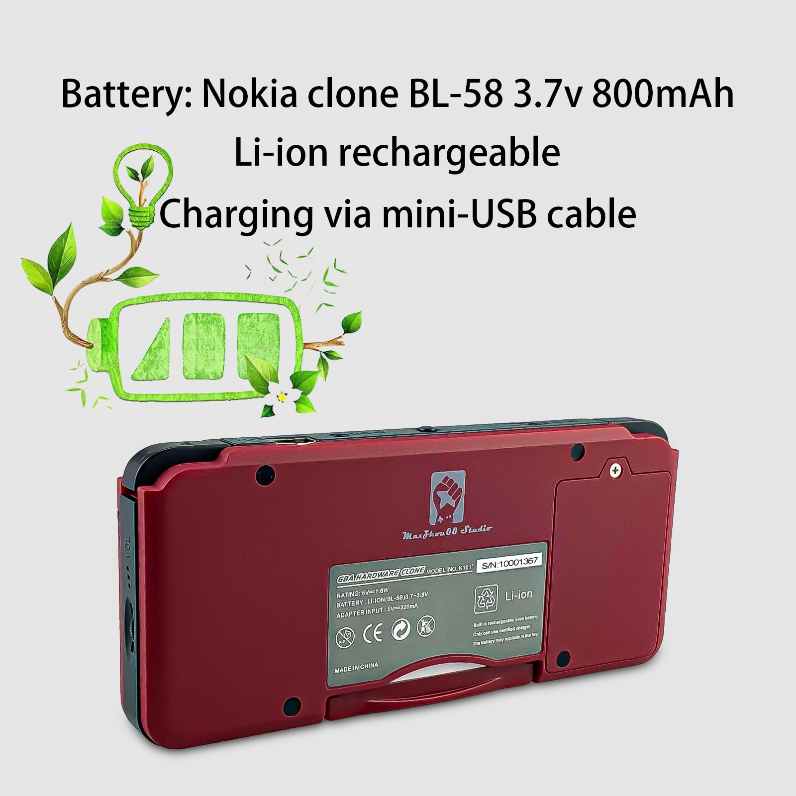 Anbernic Revo K101 Plus Pocket Handheld Game Console 3 Inch TFT Screen ...