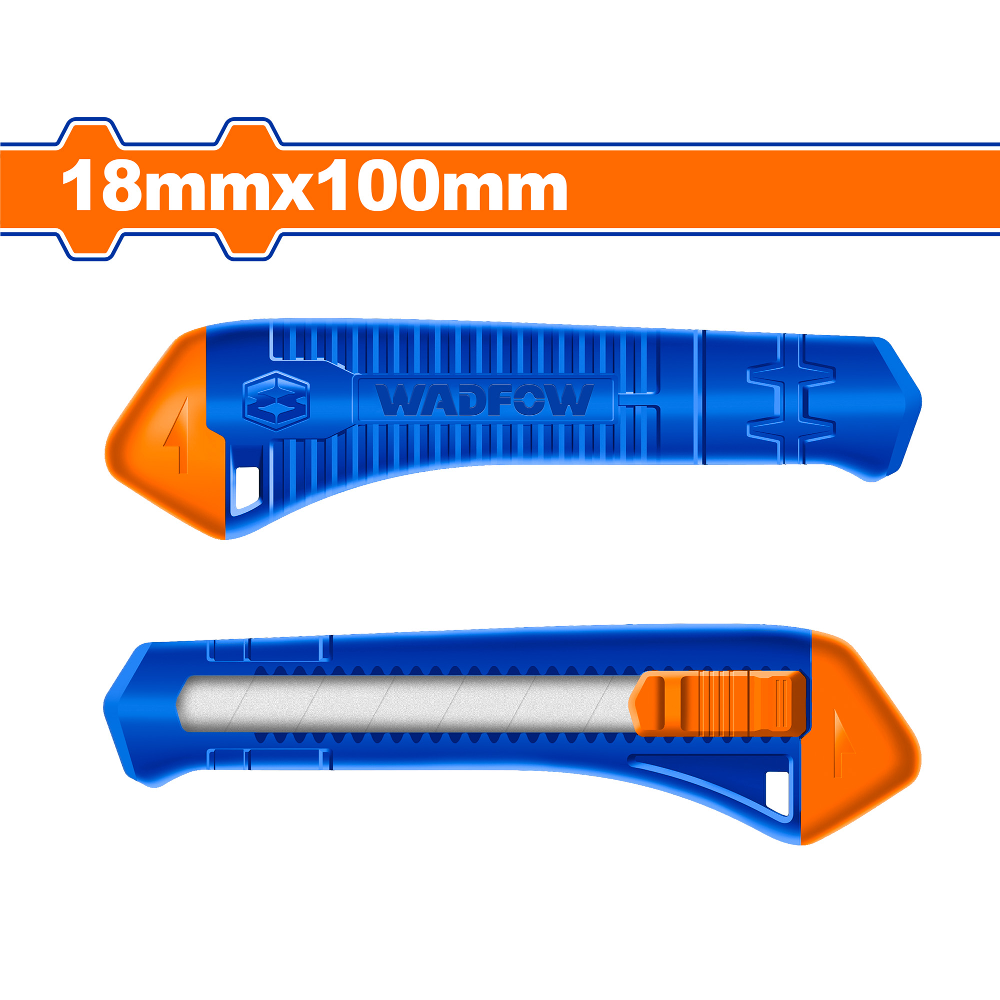 WADFOW 18mm x 100mm Snap Off Blade Cutter Knife ( SOLD PER PIECE ...
