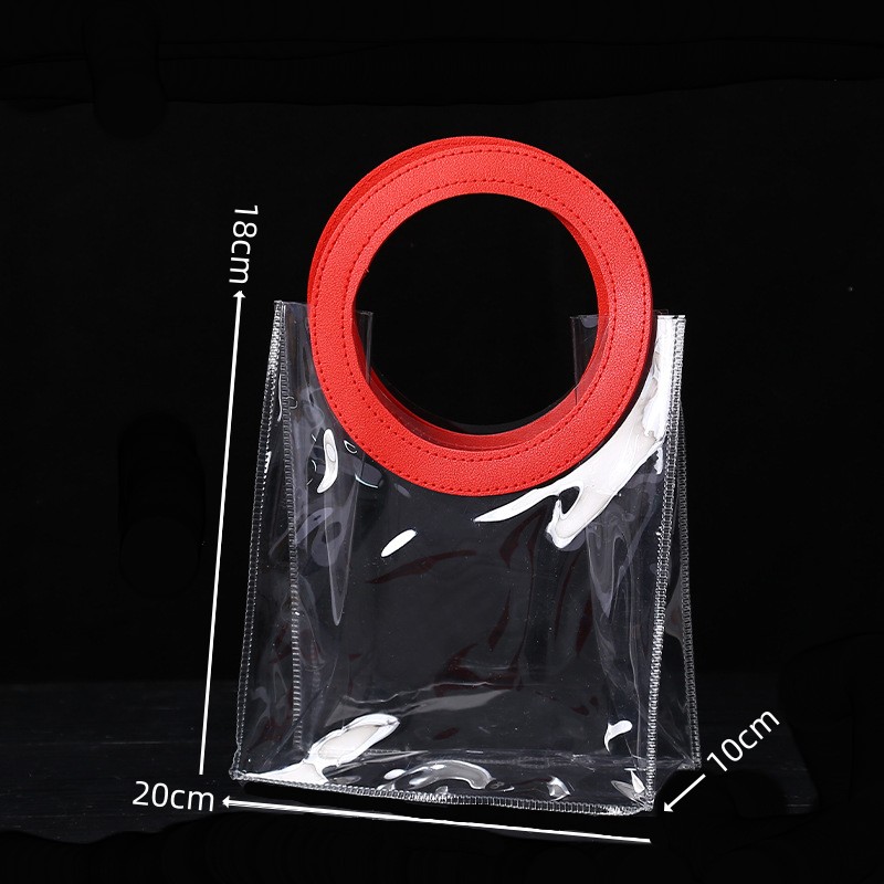 PVC/Transparent Tote handbag/Plastic Transparent Bag/Transparent Gift ...