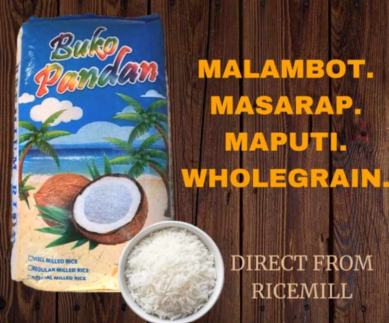 1KG BUKO PANDAN PREMIUM RICE | MASARAP, MALAMBOT, MAPUTI | Lazada PH