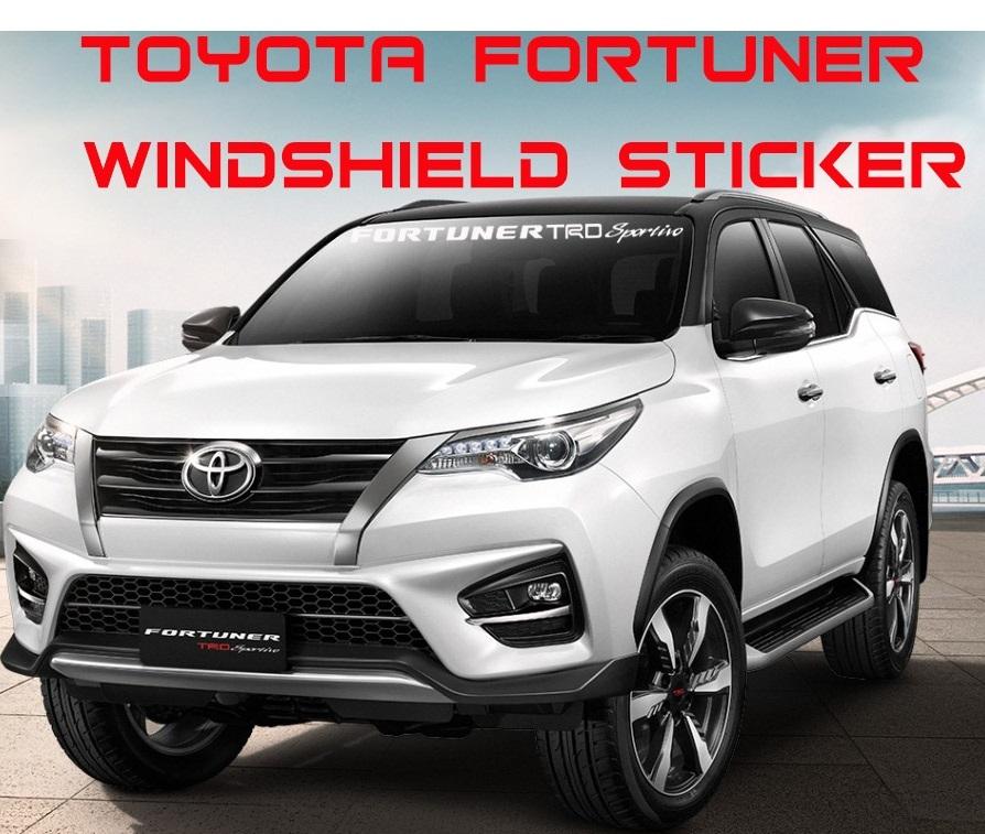 Toyota Fortuner TRD Sportivo Windshield Sticker 40x2.5 inches | Lazada PH