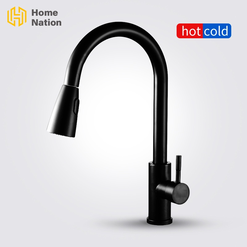 HN Kitchen Sink SUS34 Steel Sink SingleDouble Handmade Sink SilverBlack ...