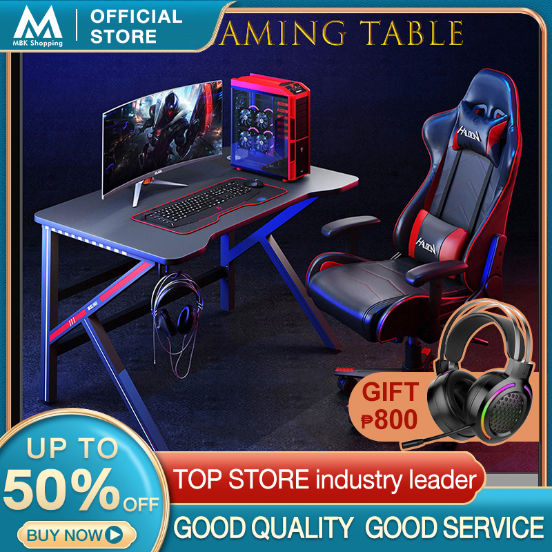 XCGAME Double Gaming Table Computer Table Desk Couple Double Gaming ...