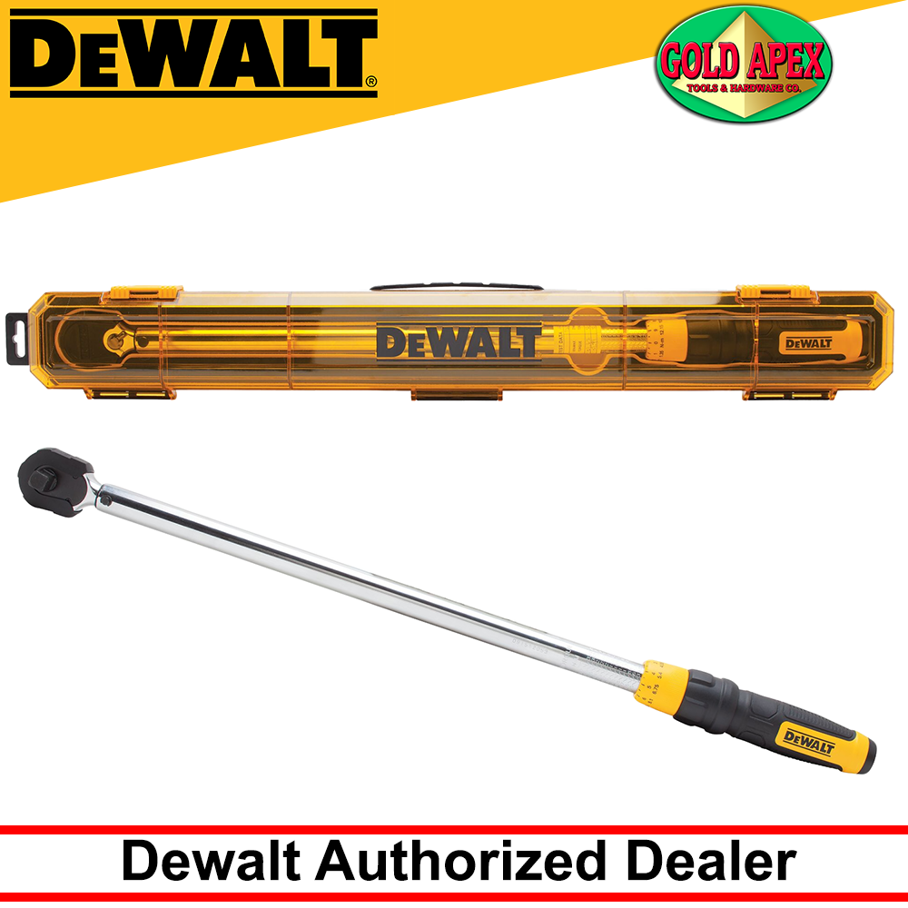 Dewalt DWMT75462-0 Torque Wrench 1/2" | Lazada PH