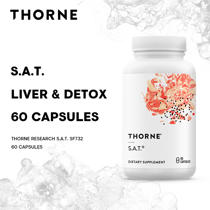 Thorne Research S.A.T. 60 Capsules (BBE: 05/2024) | Lazada PH