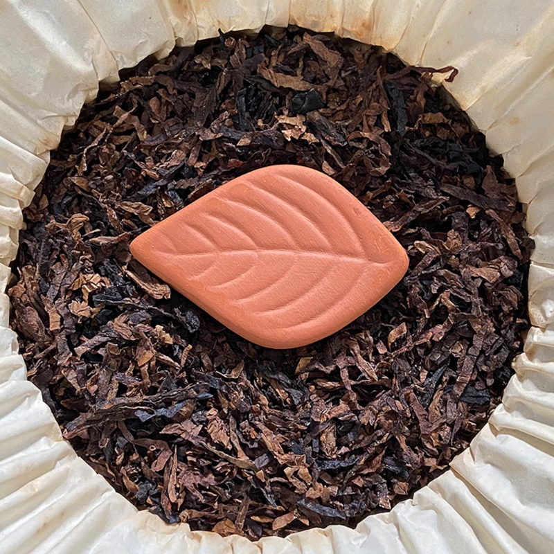 Portable Herb Flower Humidifier Moisturizer Reusable Leaf Shape Pottery ...