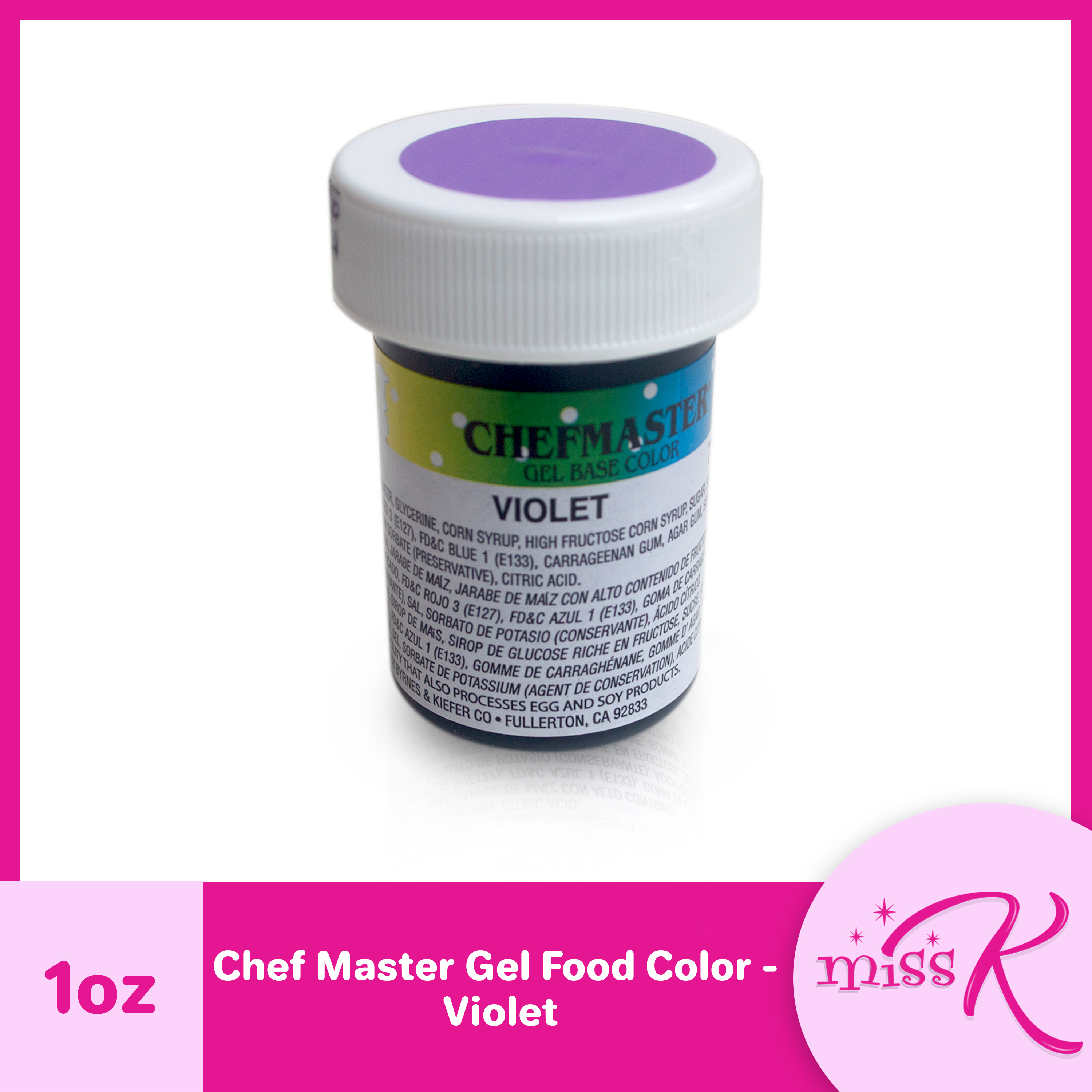 Chefmaster Gel Food Color | Violet | Lazada PH