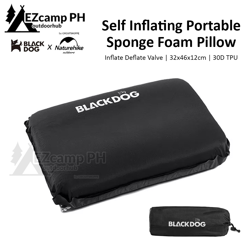 BLACKDOG by Naturehike Self Inflating Sponge Foam Portable Camping ...