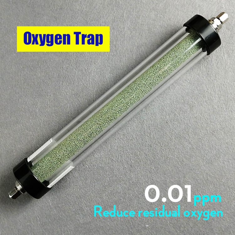 Gas Chromatography Filter, 5L Oxygen Trap with M8*1 Interface for ...