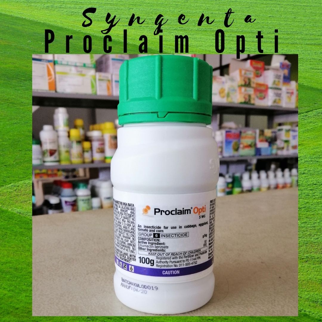Syngenta PROCLAIM Opti 5 WG Insecticide 100grams | Lazada PH