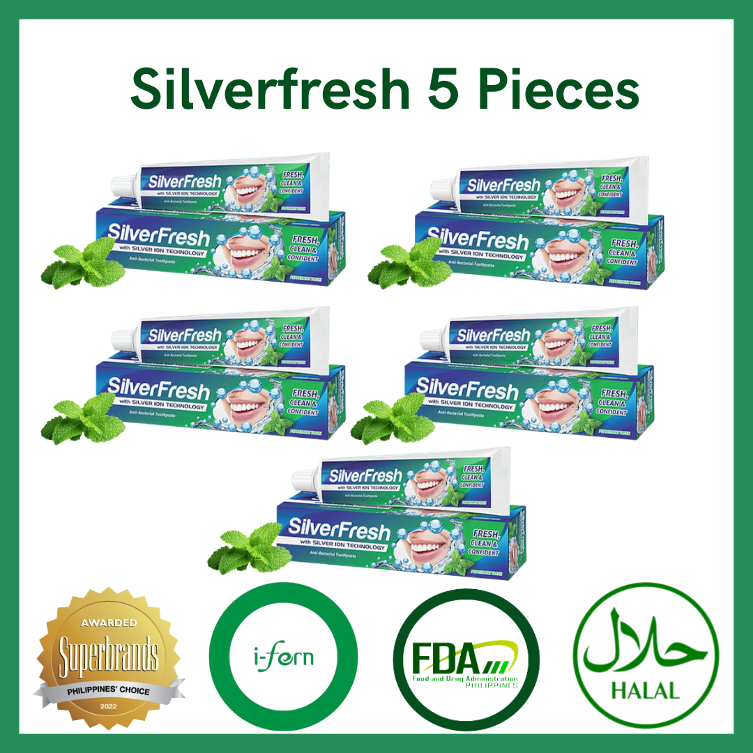 IFERN Silverfresh Whitening Toothpaste with Silver Ion Technology 100ml ...