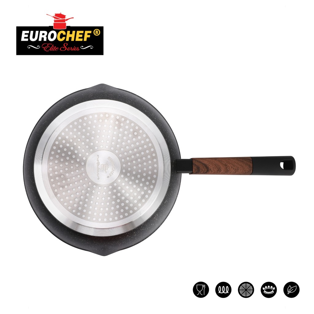 Peter Pan 2015 Eurochef 28cm Non-stick Marble Frying Pan Forged ...