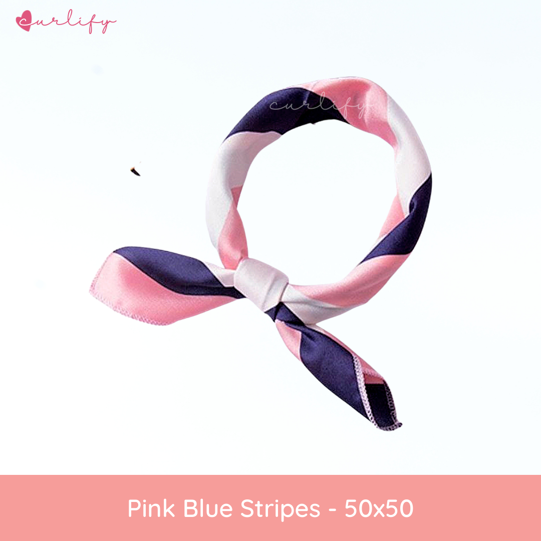 Trendy Prints Imitated Silk Satin Square Scarf | Lazada PH