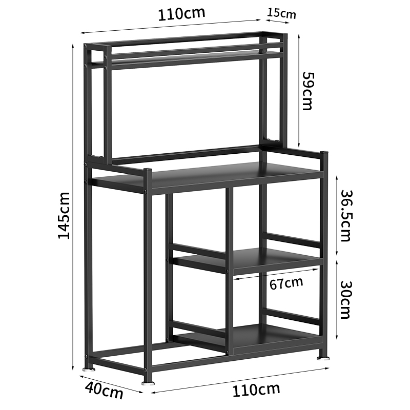 Kitchen 304 stainless steel shelf console floor-to-ceiling gas tank ...