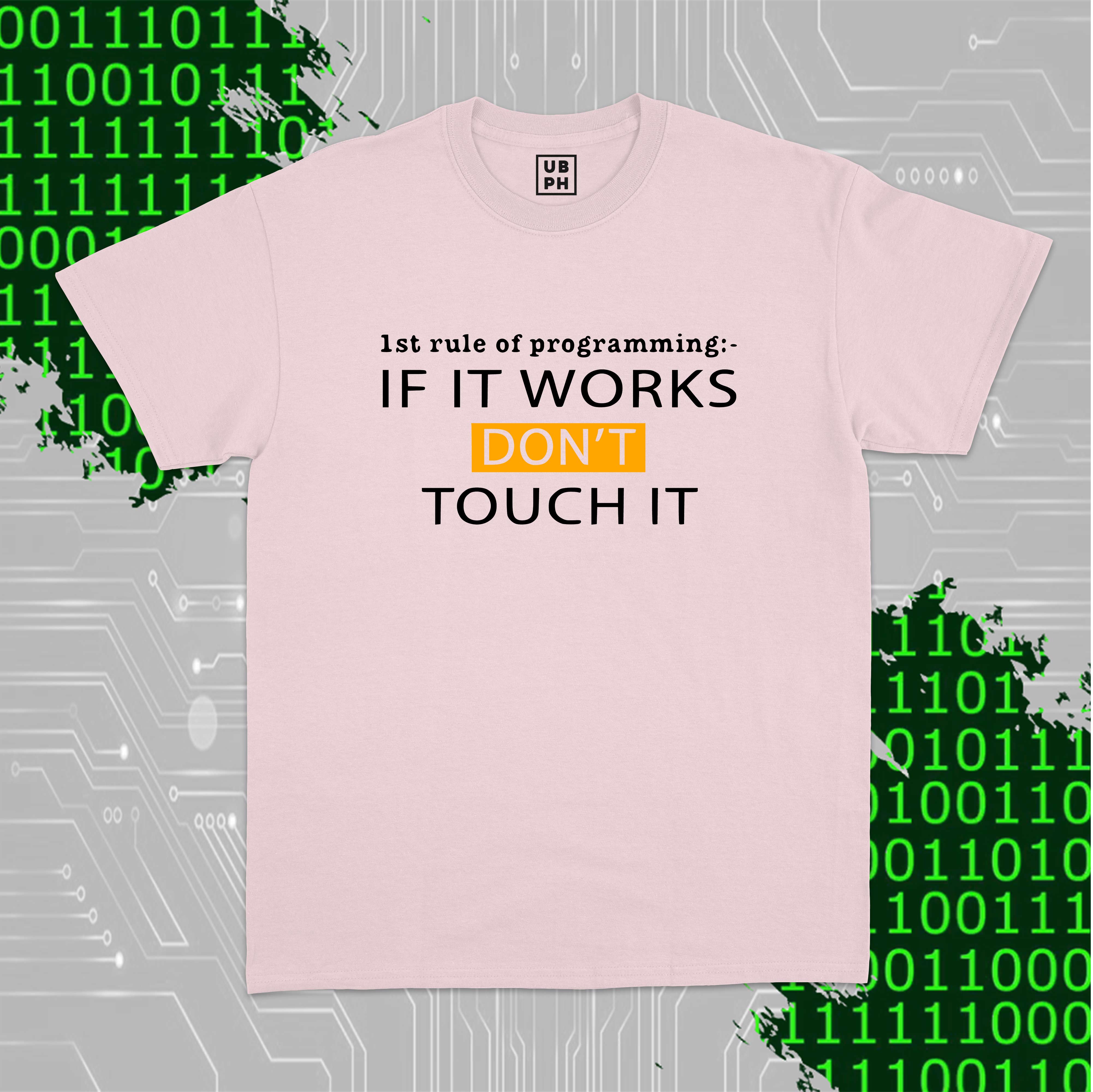 Information Technology - Rule of Programming Shirt | Lazada PH