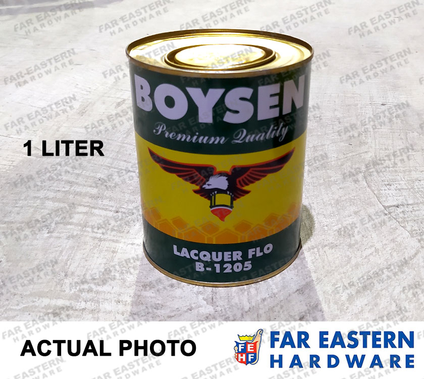 BOYSEN Lacquer Flo B1205 1 Liter 4 Liters | Lazada PH