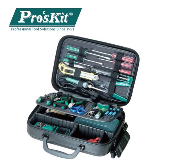Pro'sKit 1PK-710KB Basic Electronic Tool Kit (220V, Metric) (Pack of 1 ...