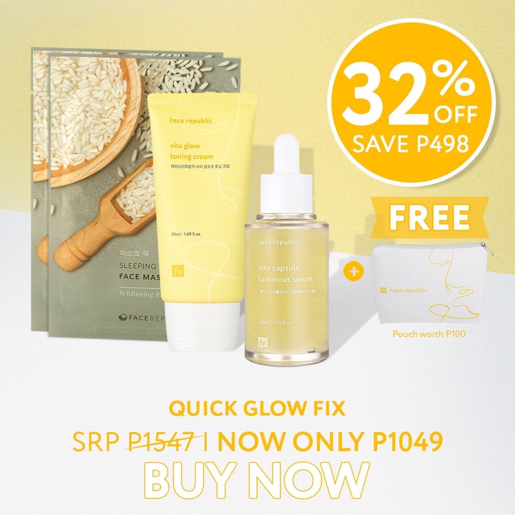 Face Republic - Quick Glow Fix [Dull Brightening Dark Spots ...