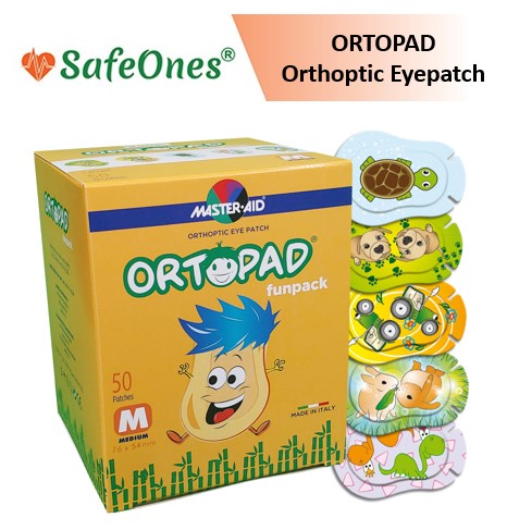 ORTOPAD Orthoptic Eye Patch Fun Pack Design - Unisex FDA APPROVED ...