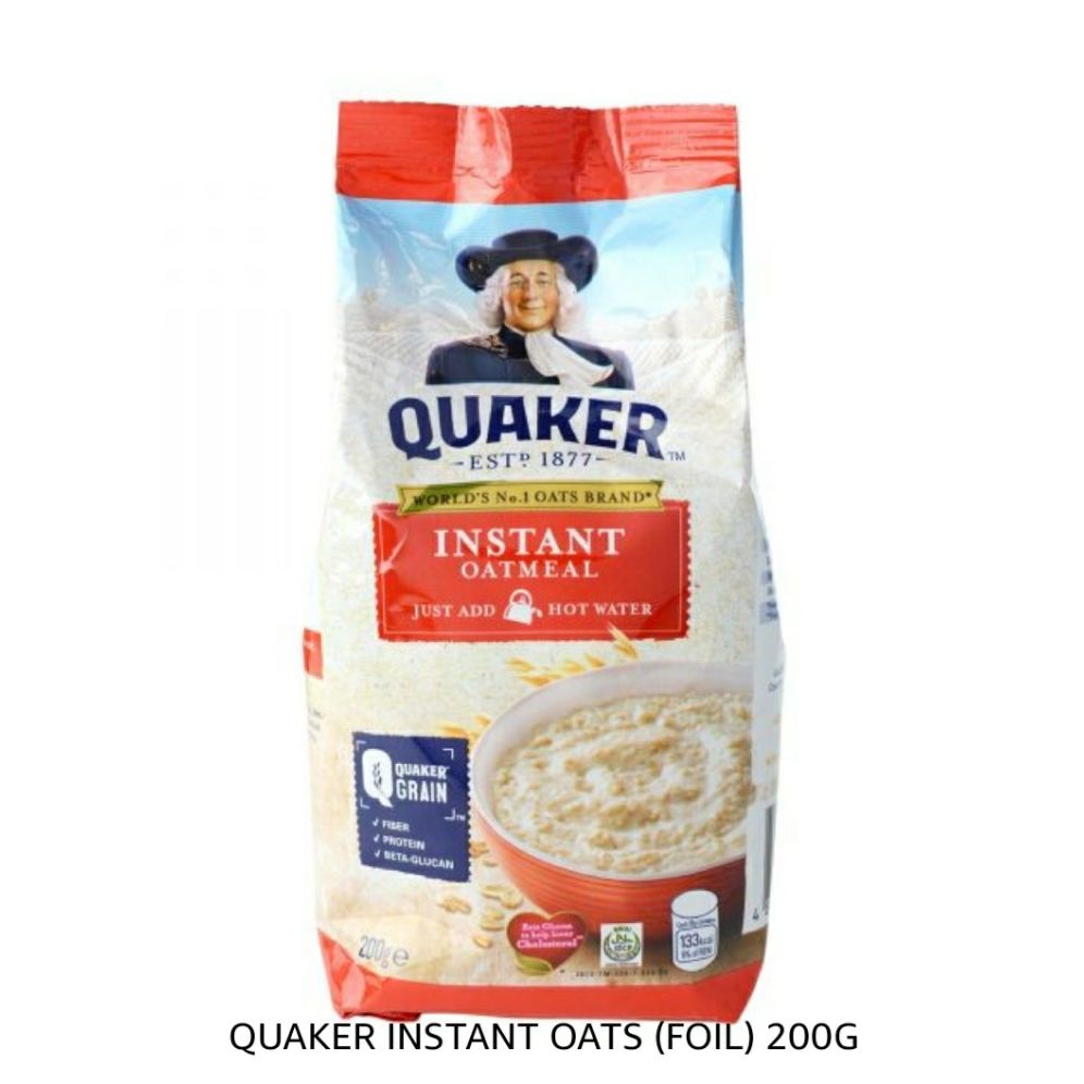 QUAKER INSTANT OATS (FOIL) 200G | Lazada PH