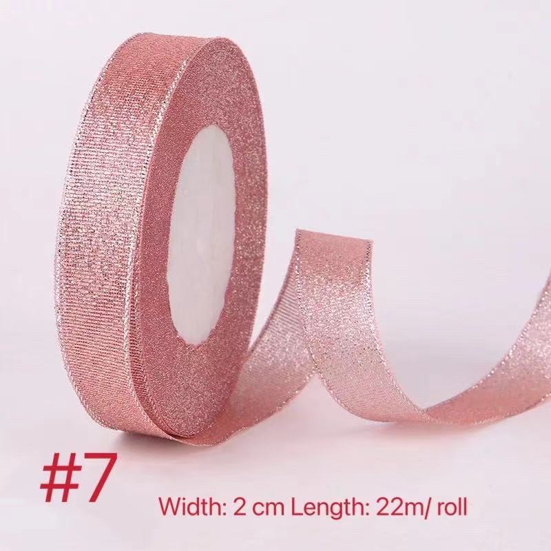 25 yards/roll 2cm colorful onion ribbon holiday decoration family ...