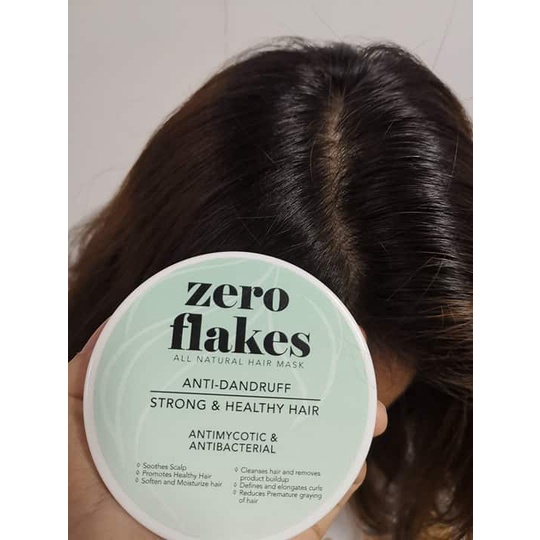ZERO FLAKES HAIR MASK HAIR OIL DANDRUFF THERAPY | Lazada PH