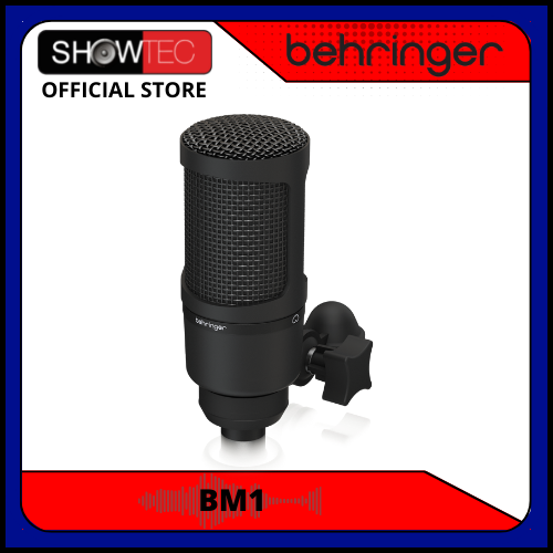 BEHRINGER BM1 - Gold-Sputtered Low-Mass Diaphragm Studio Condenser ...
