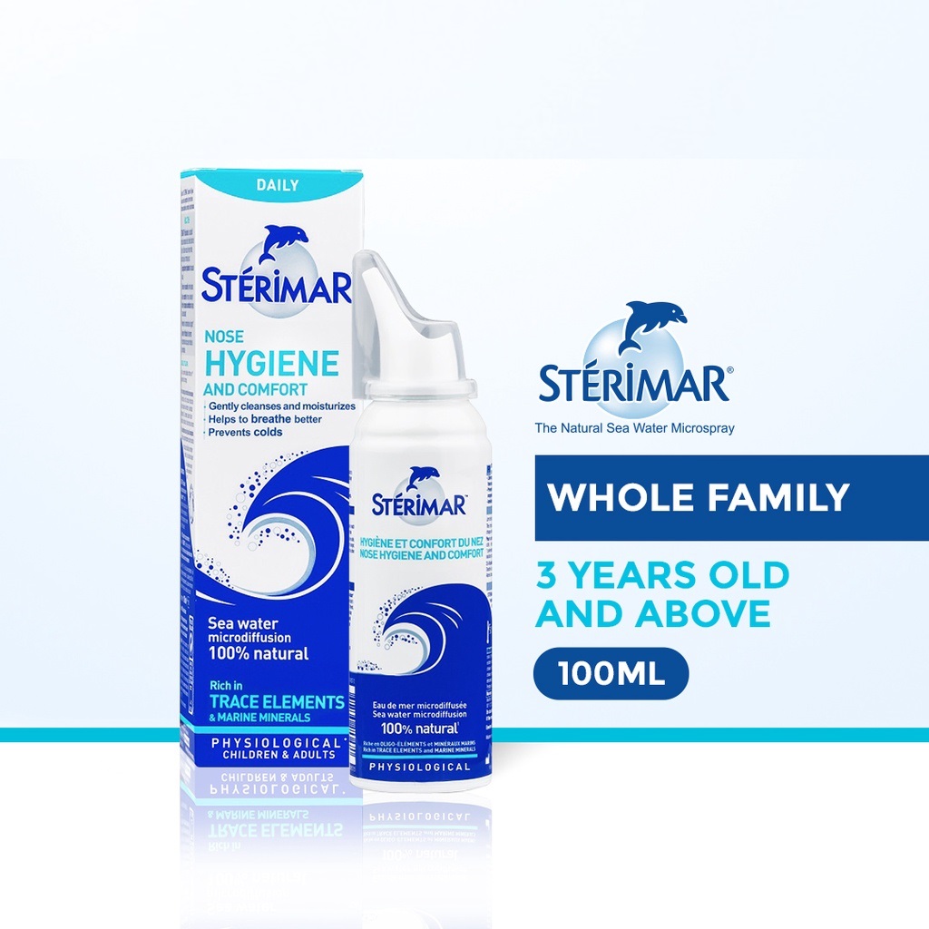 STERIMAR BREATHE EASY DAILY NASAL HYGIENE 100ML | Lazada PH