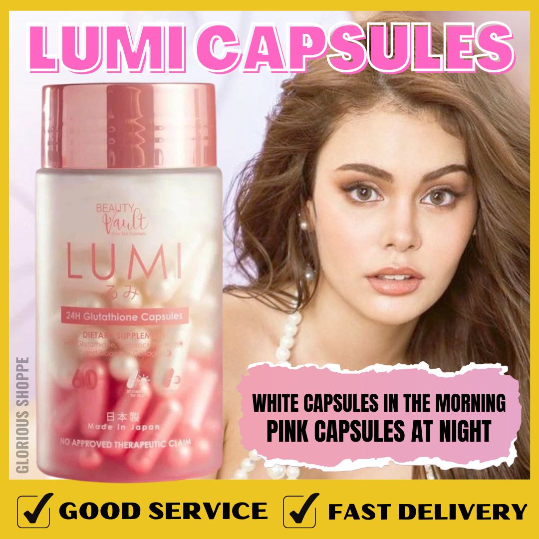 NEW ARRIVAL ORIGINAL Beauty Vault Lumi 24H Glutathione Capsules with ...