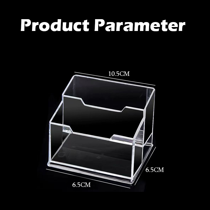 Transparent Large capacity Card Stand Holder Office Supplies Card ...