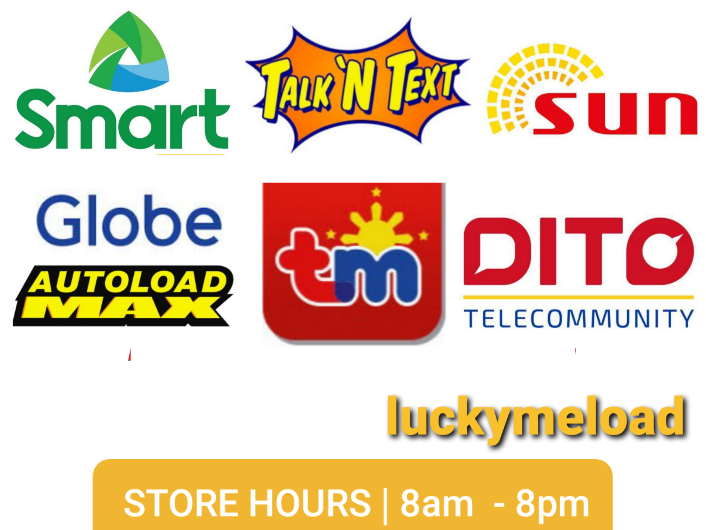 REGULAR LOAD 15 | 20 | 30 | 50 | 100 | 500 --- For Smart TNT, Sun ...