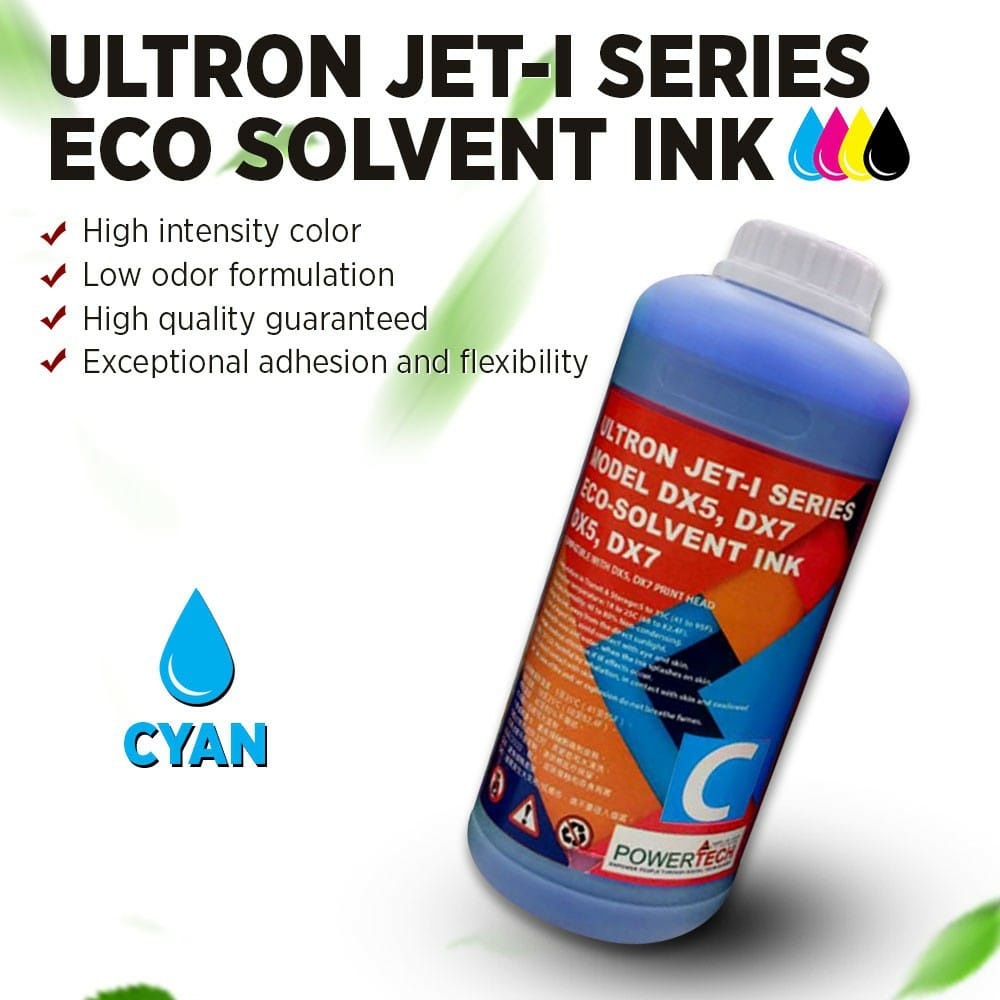 ULTRON JET-I SERIES ECO SOLVENT INK 1Ltr DX5 / DX7 | Lazada PH