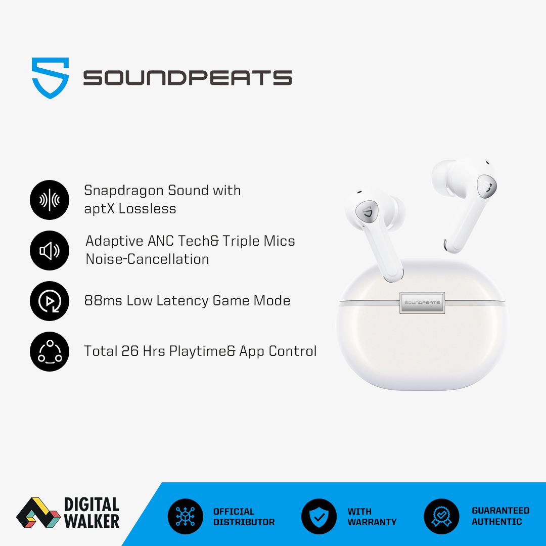 [Digital Walker] SoundPEATS Air4 Pro True Wireless Earbuds | Lazada PH